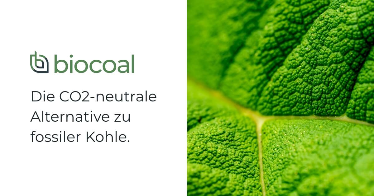 biocoal » CO2-neutrale Biokohle
